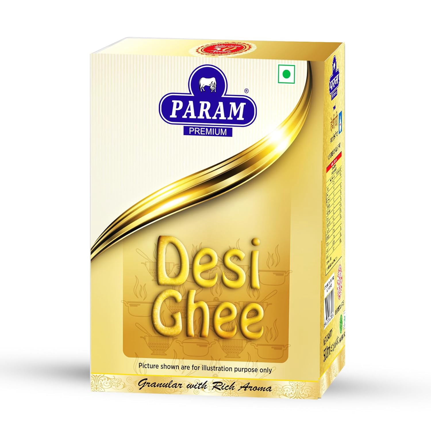 100% Pure Desi Ghee By Param Premium | Naturally Desi Ghee With Rich ...
