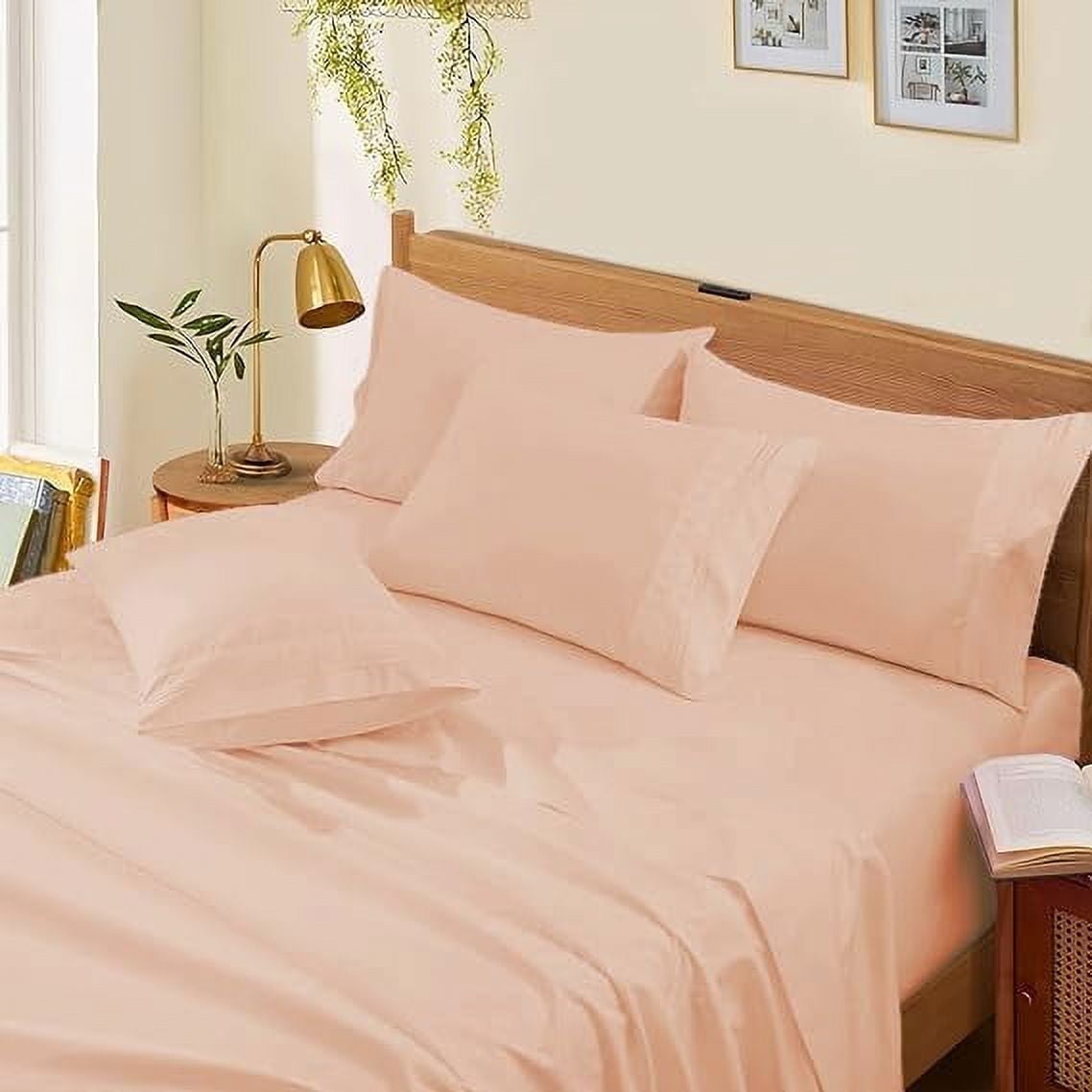 "Egyptian Cotton 800 Thread, Full Size 4 Pc Sheet Set, 21"" Deep Pocket ...
