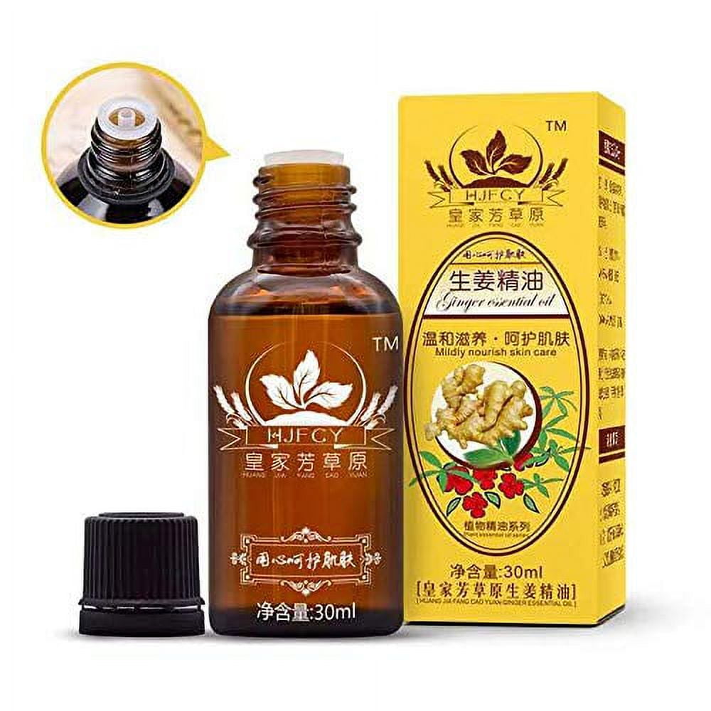 100% Pure Ginger Oil for Swellin Lymphatic Drainage Ginger Essential ...