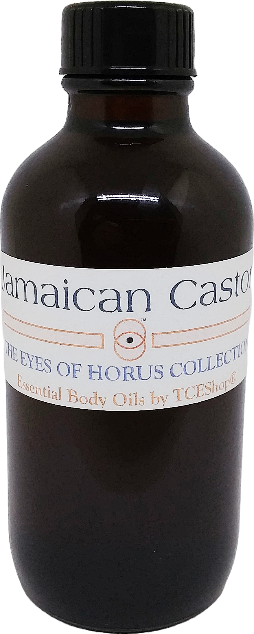 100% Pure Jamaican Black Castor Essential Oil [Regular Cap - Dark Brown ...