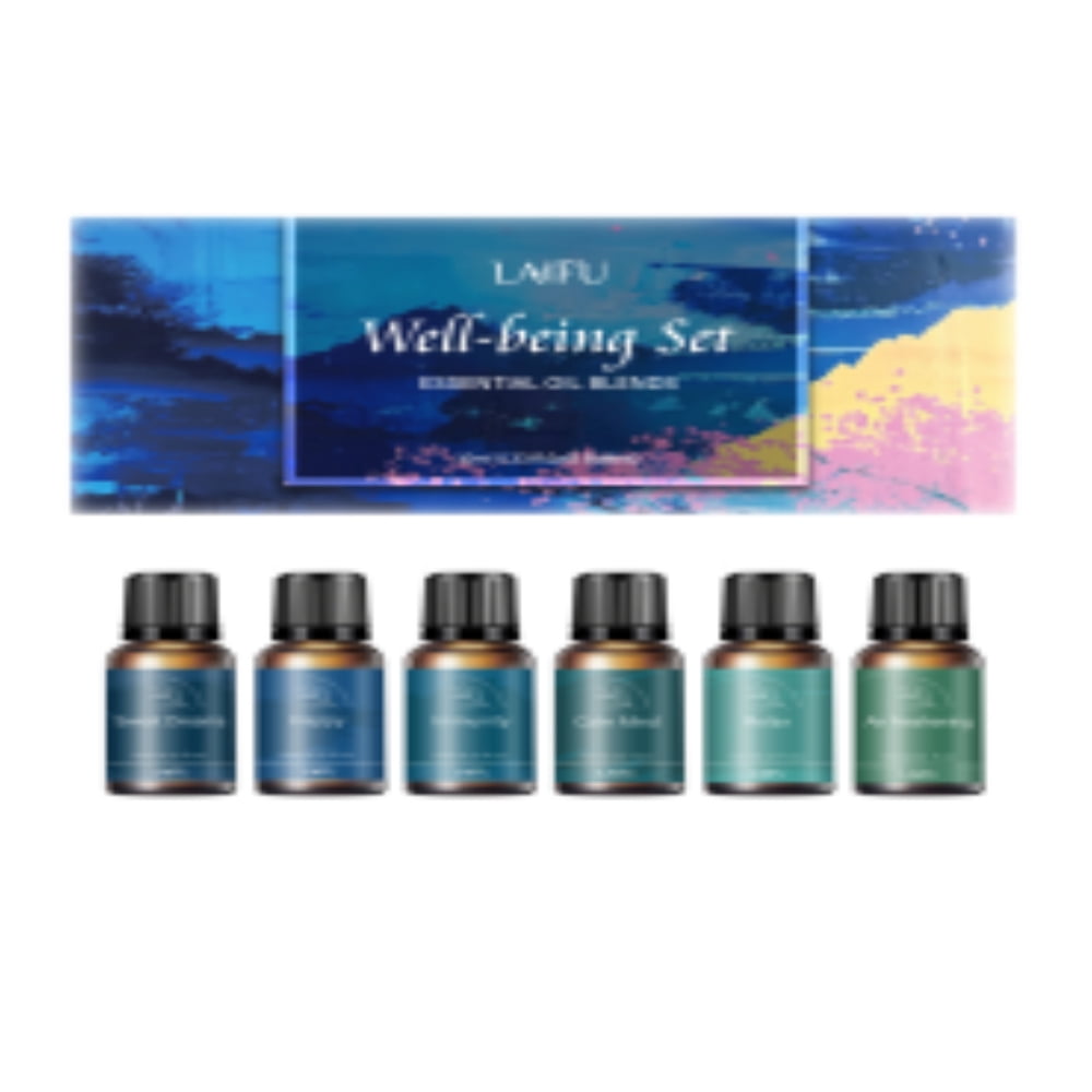 100% Pure Lavender Eucalyptus Peppermint Essential Oil Set ...