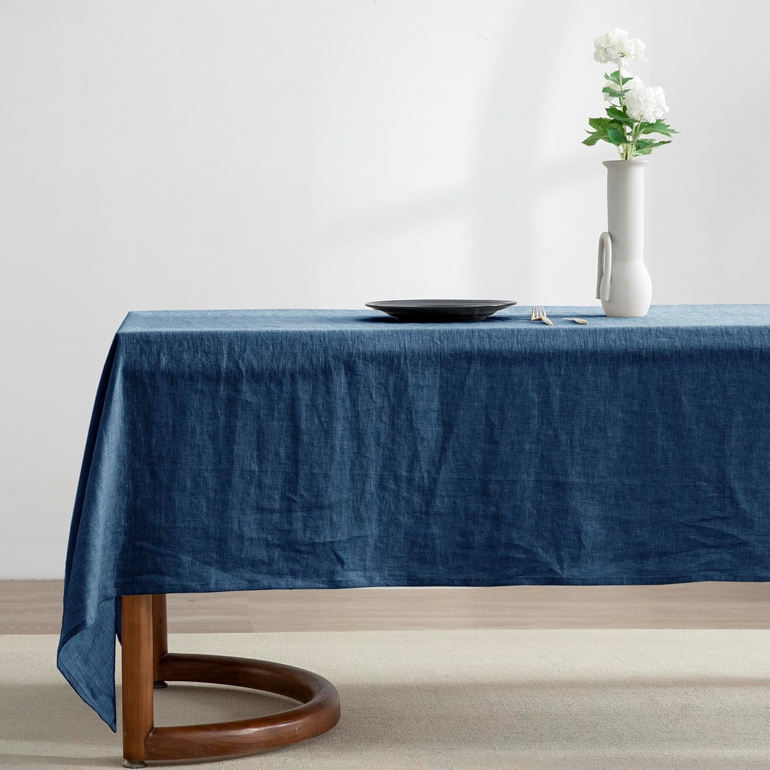 100% Pure Linen Tablecloth 60"x120" - Rectangle Dining Cover for ...