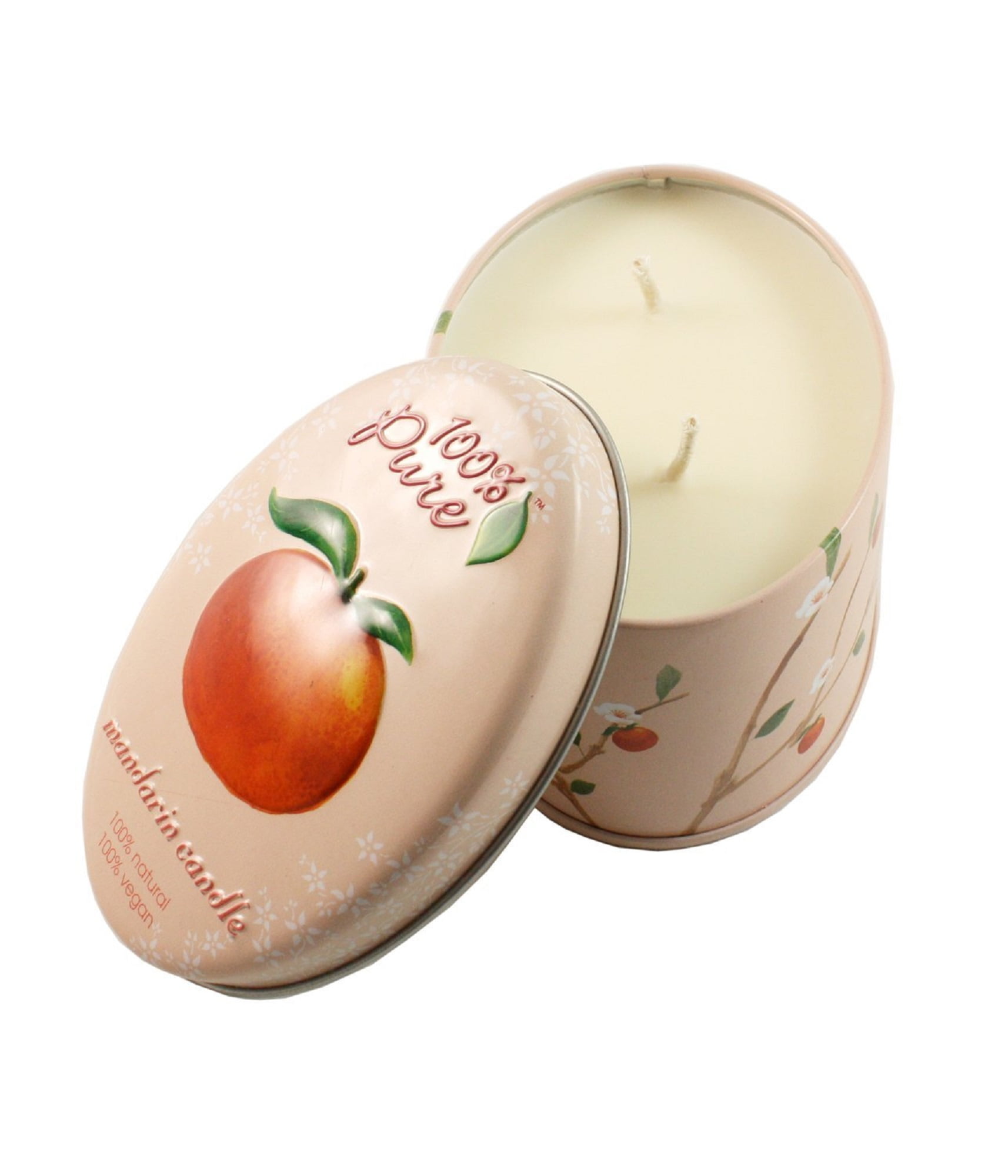100% Pure Mandarin Candle - 5 oz - Walmart.com