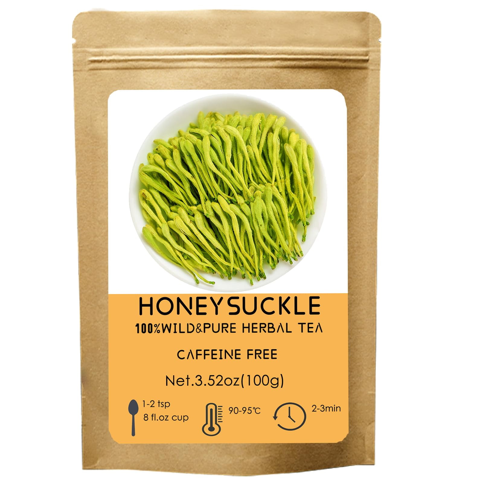 - 100% Pure Natural Dried Honeysuckle - Jin Yin Hua Honeysuckle Tea ...
