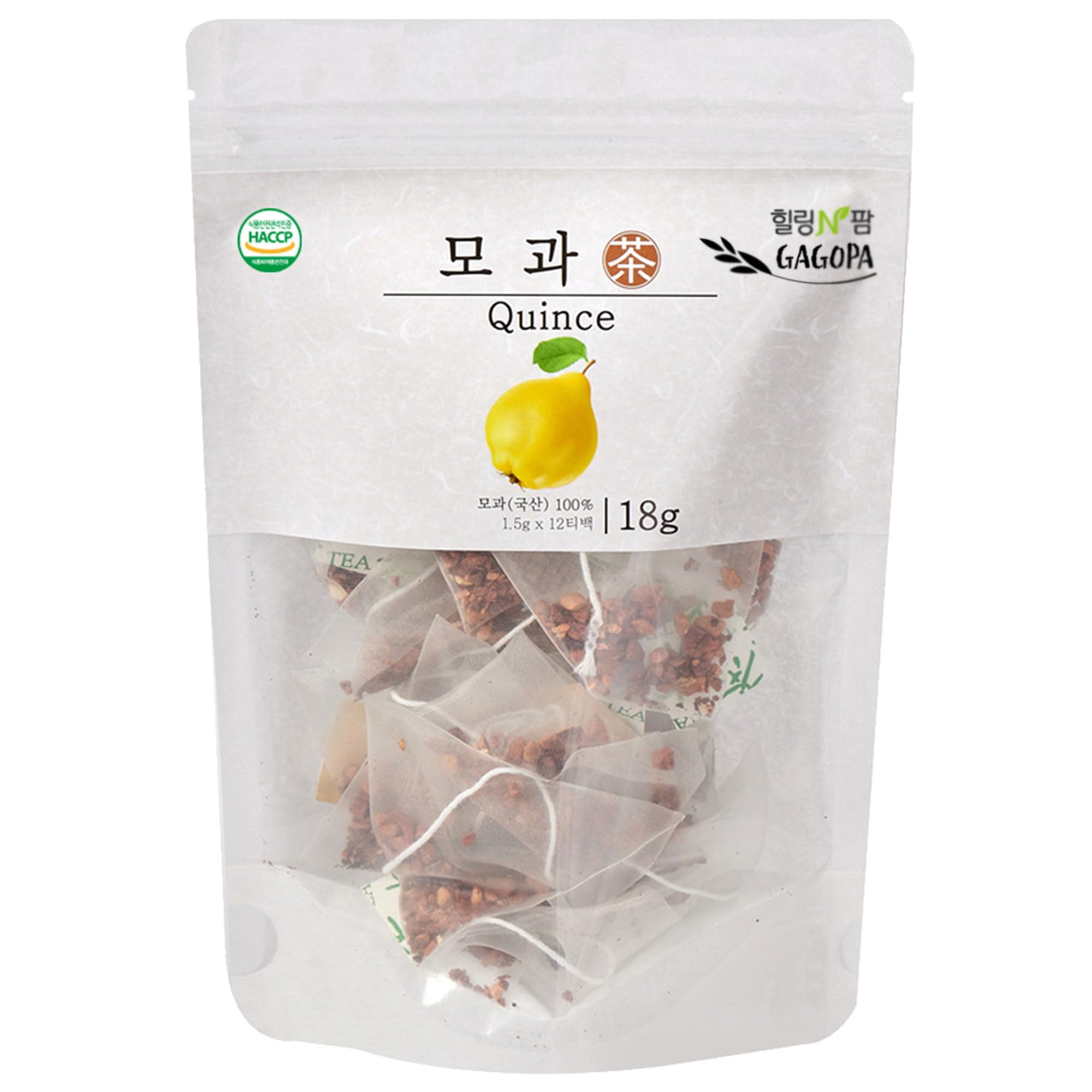100% Pure Natural Herbal Tea Original Herb Korean Tea Bags No Sugar ...
