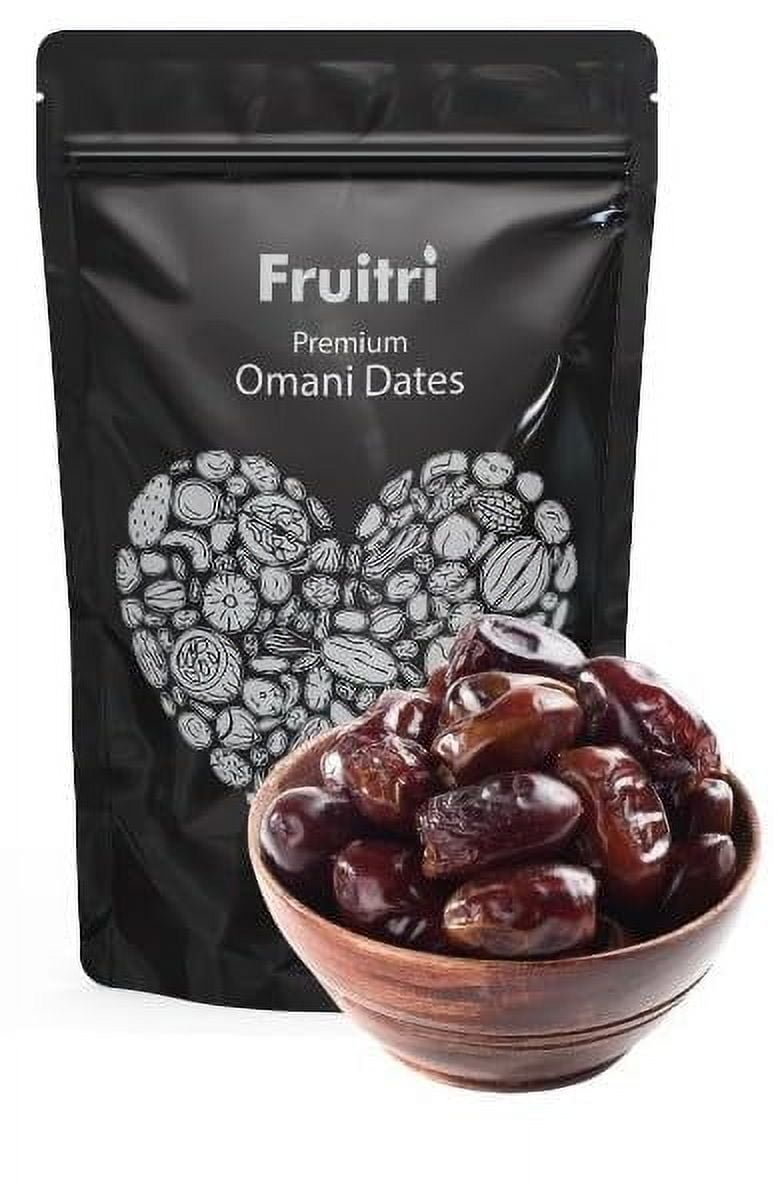 100% Pure Omani Dates By Fruitri 500gm, | Rich In Potassium & Magnesium ...