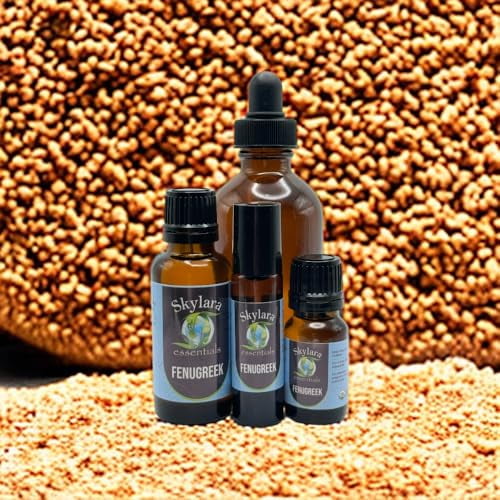 100% Pure Organic Fenugreek Essential Oil 4oz - Walmart.com