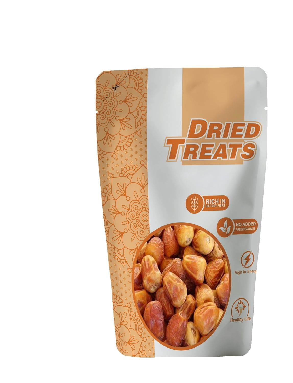 100% Pure Organic Yellow Dates By Dried Treats 250gm, | Rich In ...