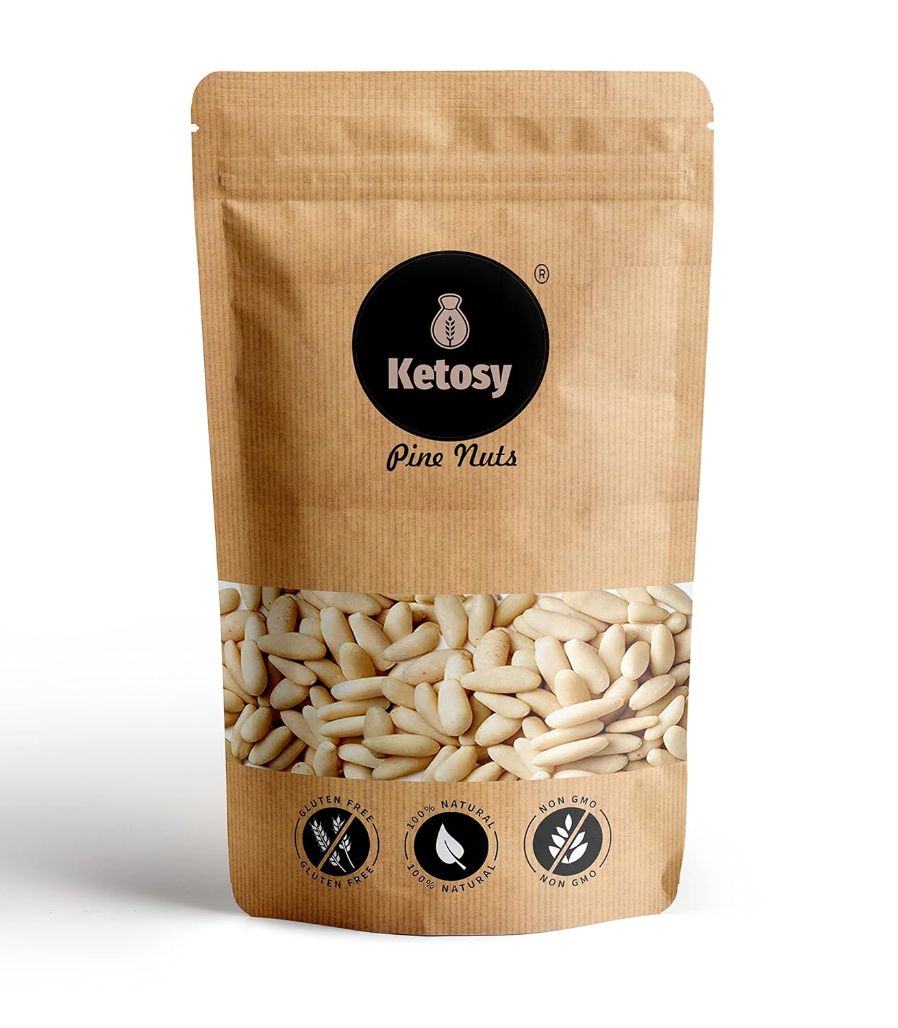 100% Pure Pine Nuts Without Shell By Ketosy 50gm, | Delicious ...