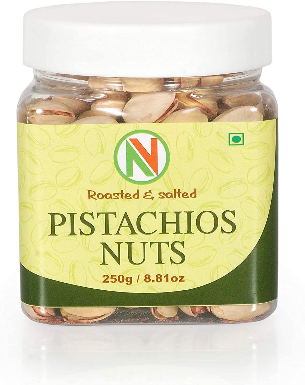 100% Pure Roasted & Salted Pistachios By Nature Vit 250gm, | High In Protein, Fibre Healthy ...
