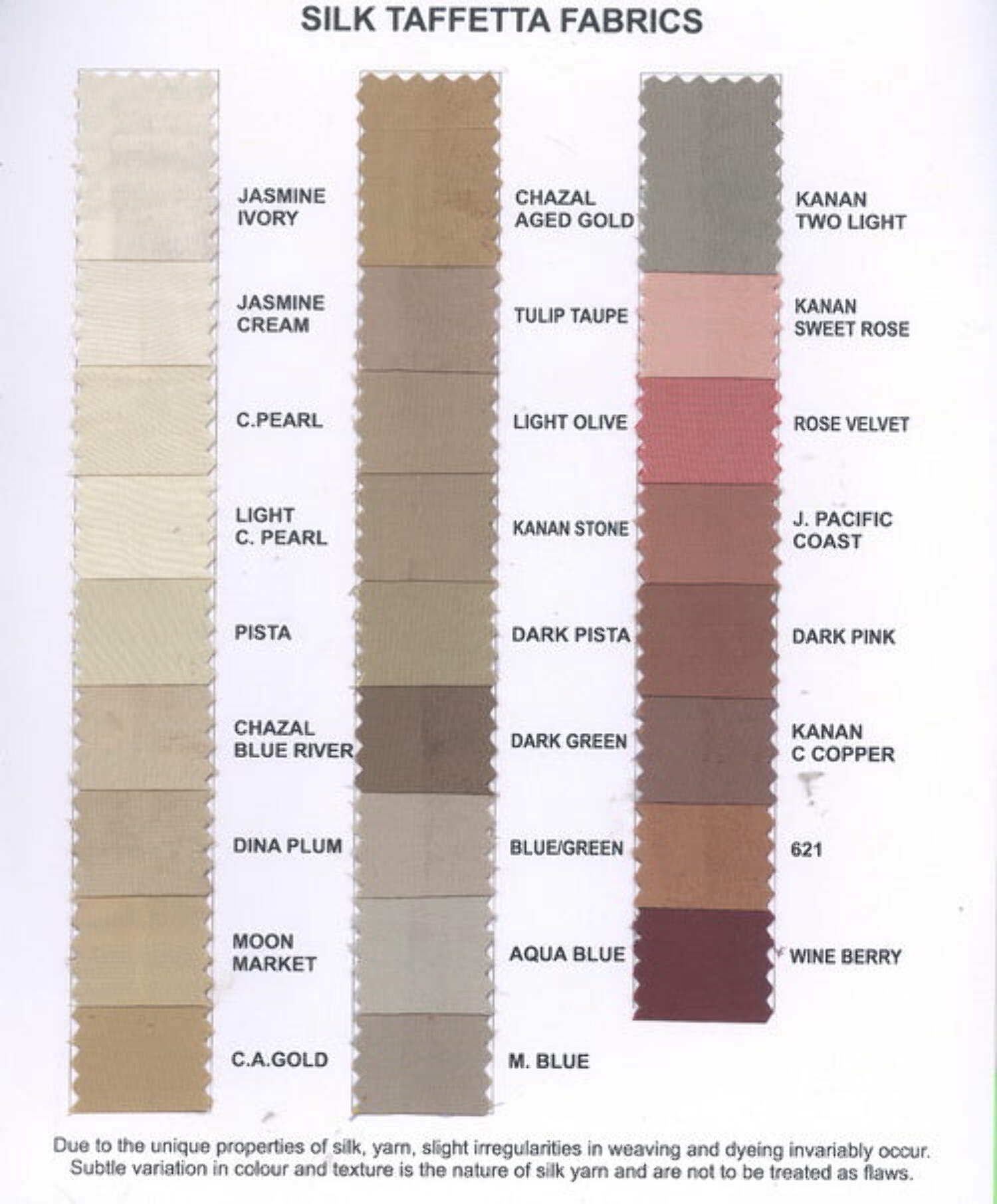 100% Pure SILK TAFFETA FABRIC-Chazal aged gold 54quot; wide - Walmart.com