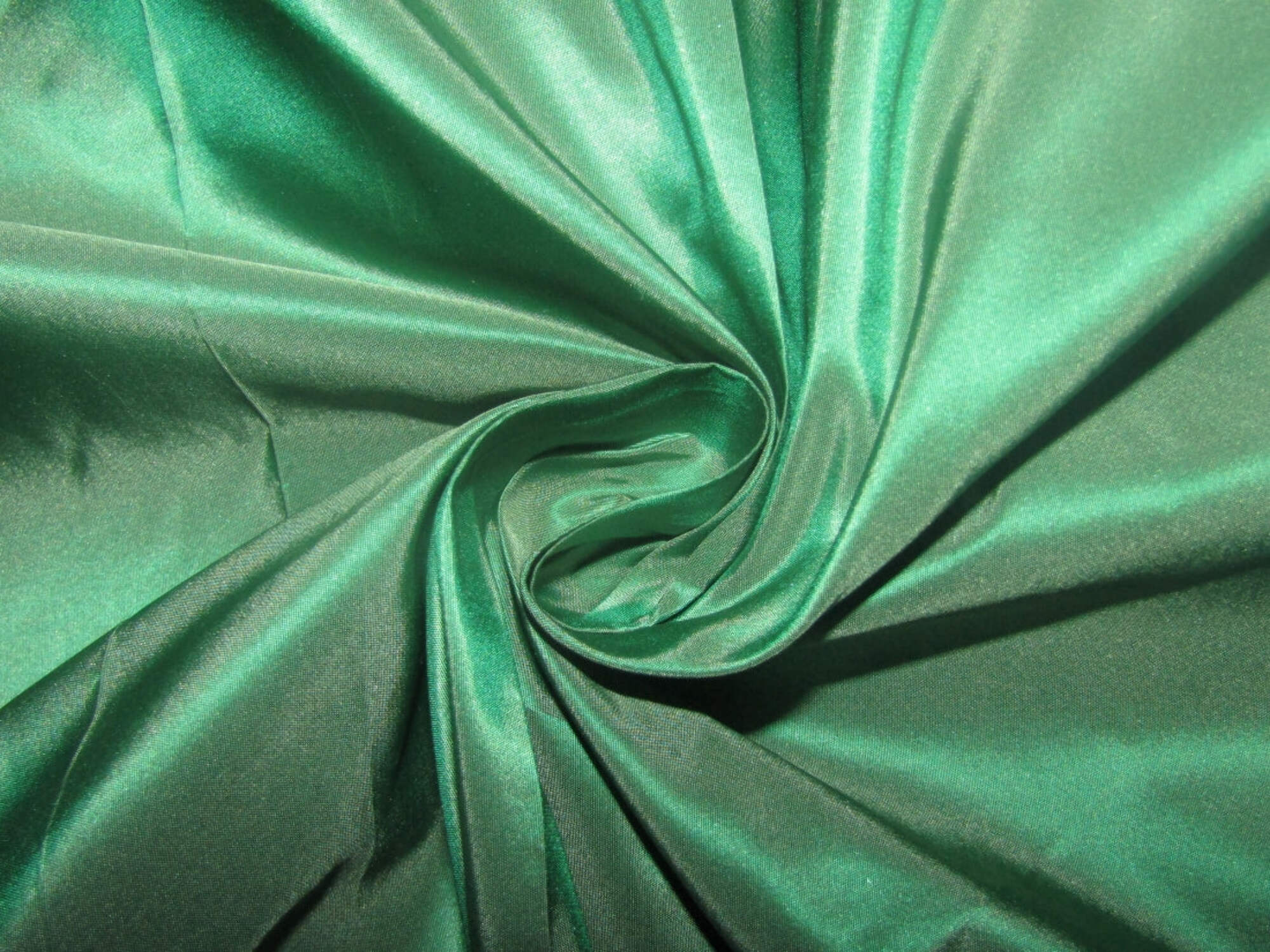 100% Pure SILK TAFFETA FABRIC Dazzling Green color 54" wide TAF184[9] - Walmart.com