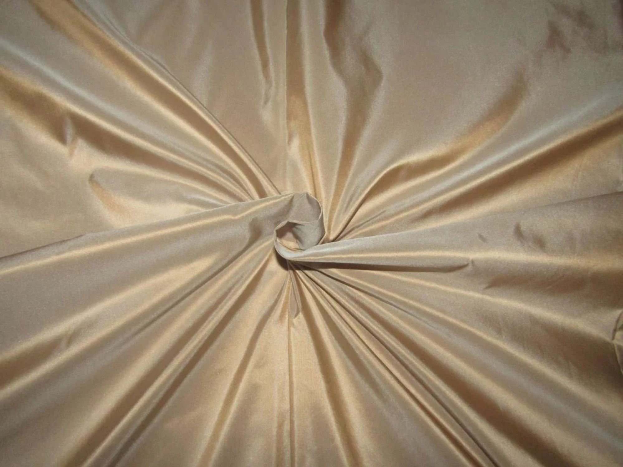100% Pure Silk TAFFETA Pure Gold Dust Fabric ~ 54quot; wide TAF210 - Walmart.com