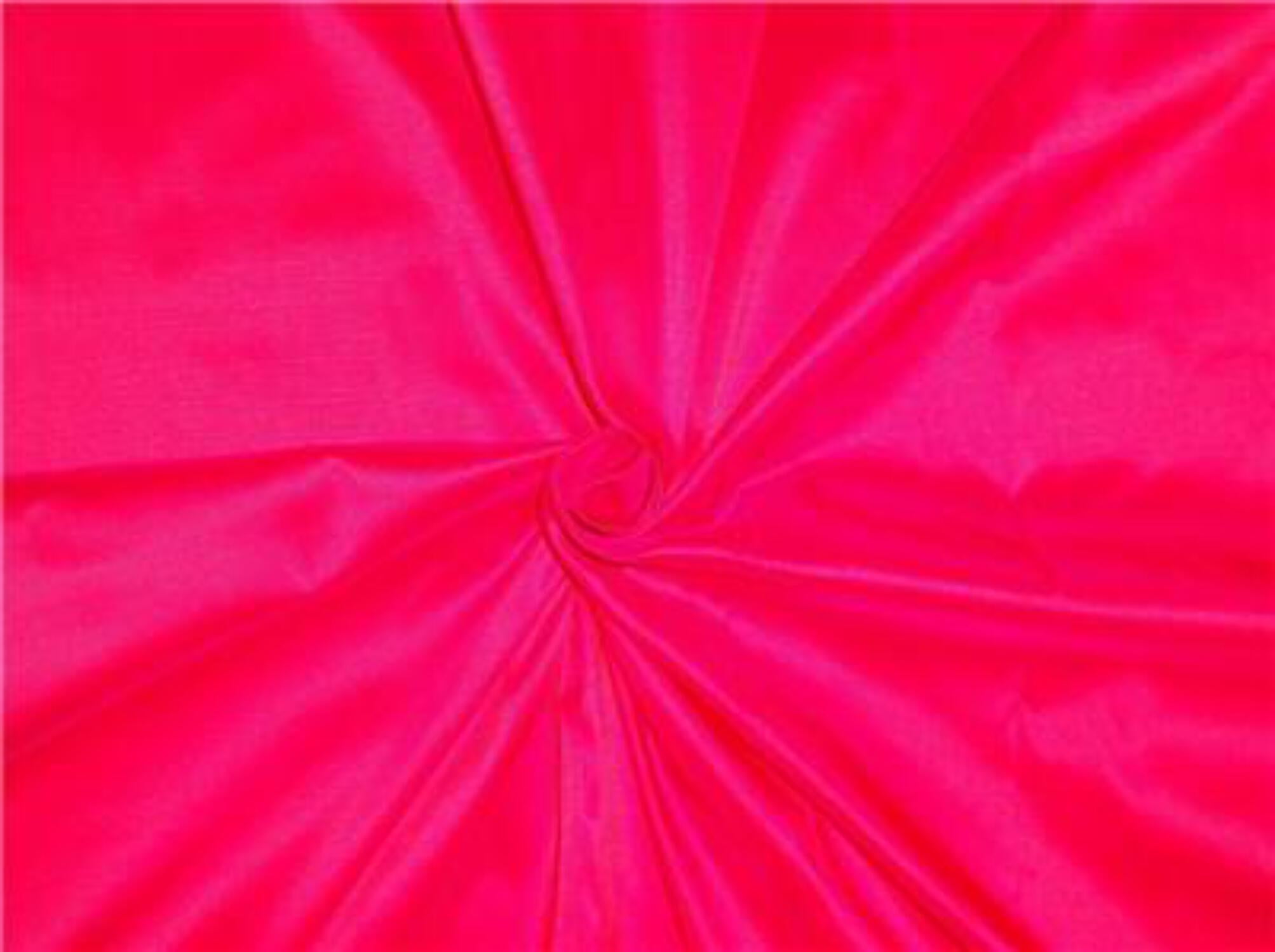 100% Pure Silk Taffeta Fabric Hot Pink x Fuchsia Pink Color 54quot;TAF275[1] - Walmart.com
