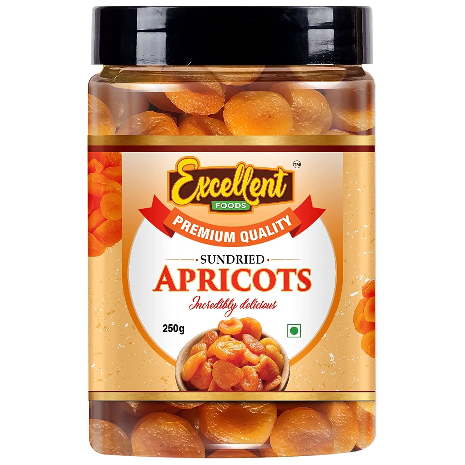 100% Pure Sundried Turkish Apricots By Excellent Foods 1kg, | High In ...