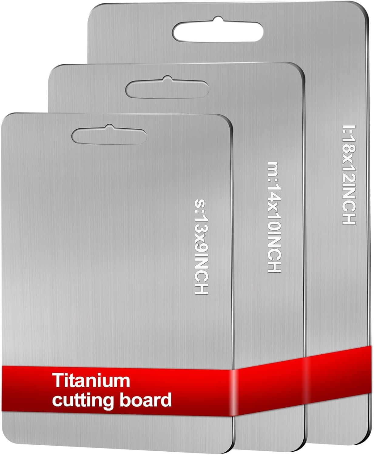 100% Pure Titanium Cutting Boards for Kitchen, Titanium Cutting Board ...