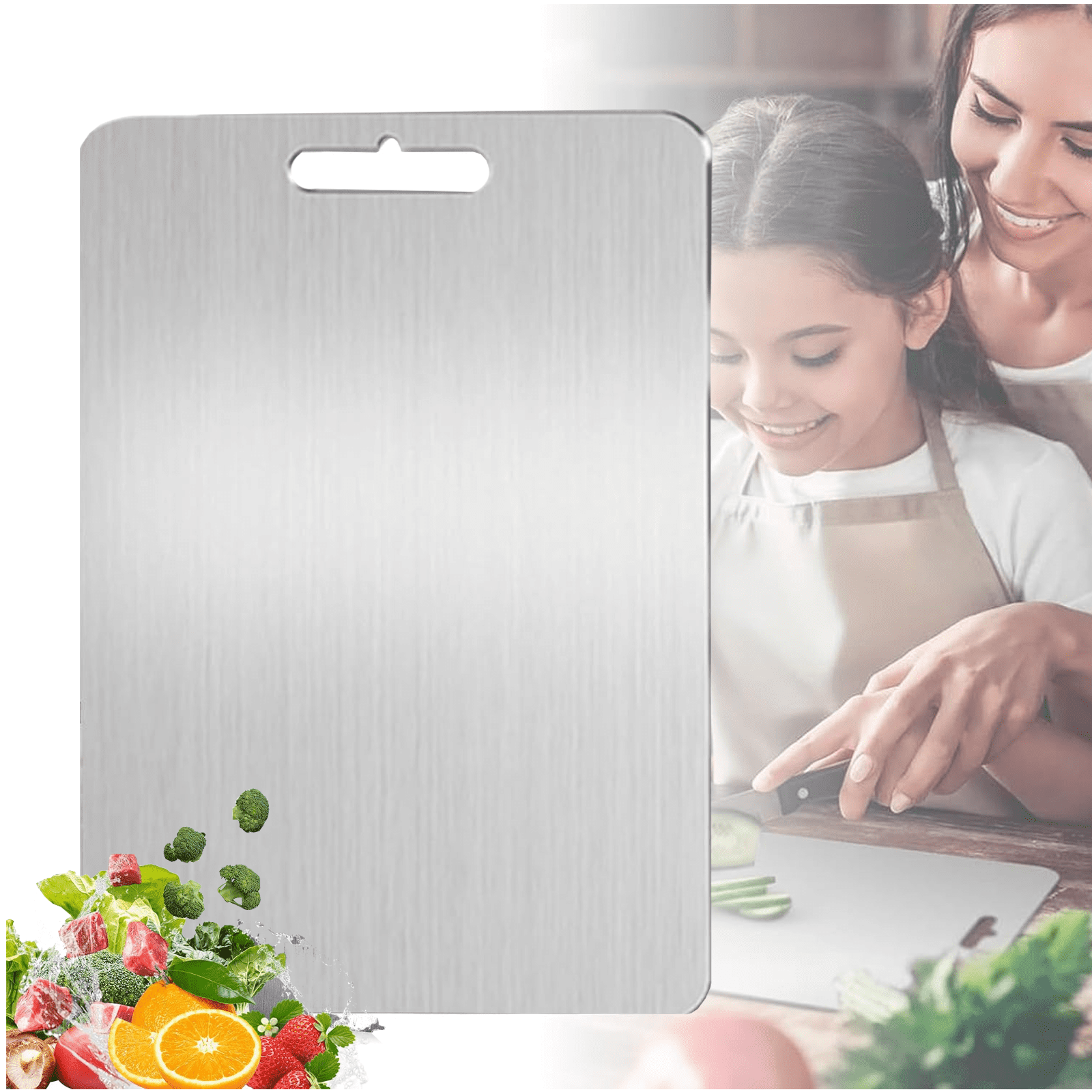 100% Pure Titanium Cutting Boards,Upgraded Titanium Cutting Boards for ...