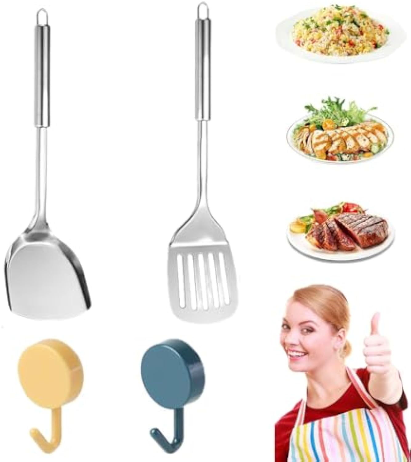 100% Pure Titanium Spatula, 2025 New Titanium Kitchen Cooking Utensils ...