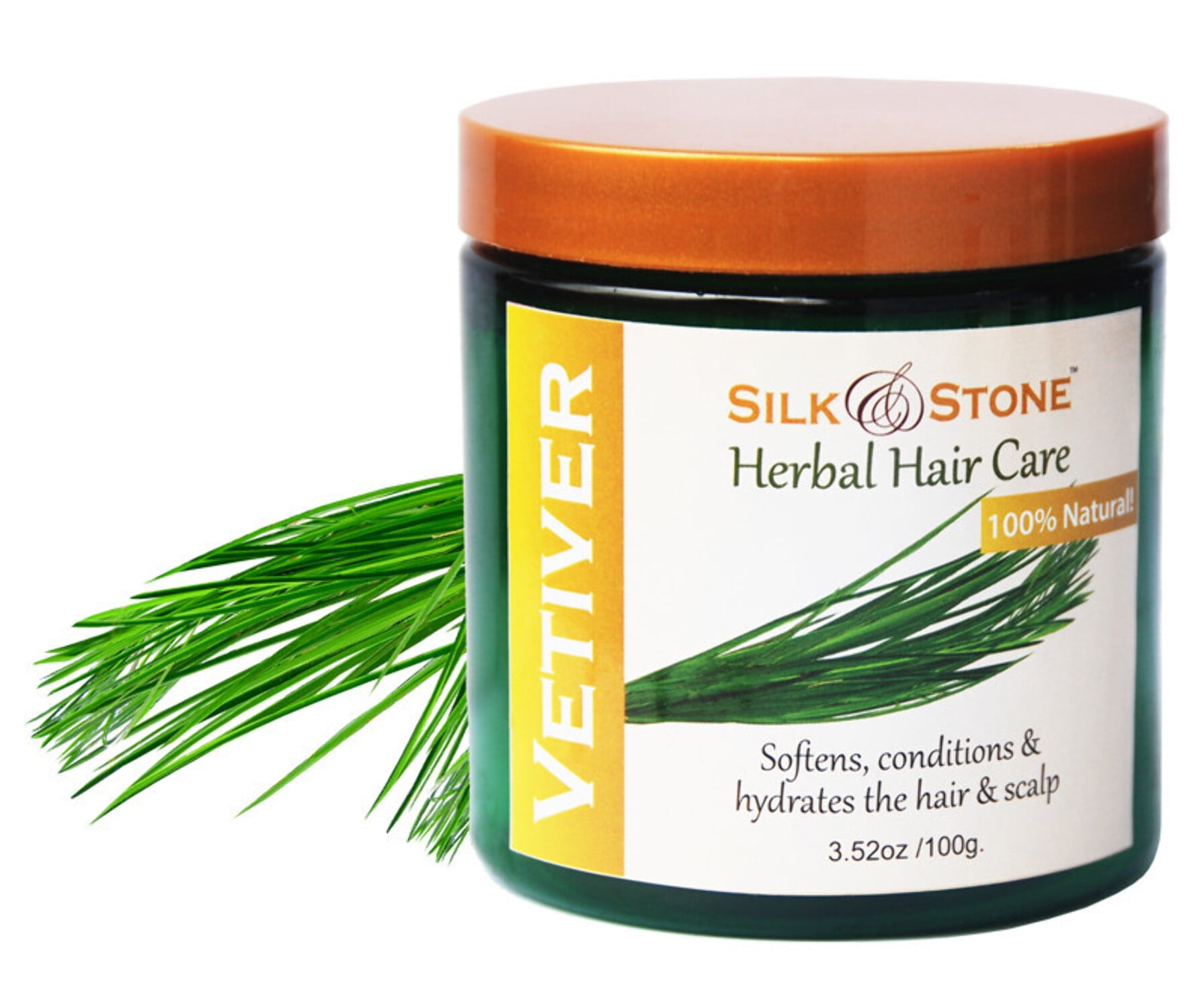 100% Pure Vetiver (chrysopogon zizanioides) Powder - Walmart.com