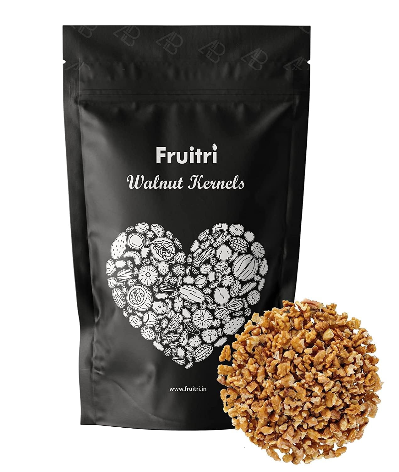 100% Pure Walnuts Kernel Akhrot Giri By Fruitri 500gm, | High In ...