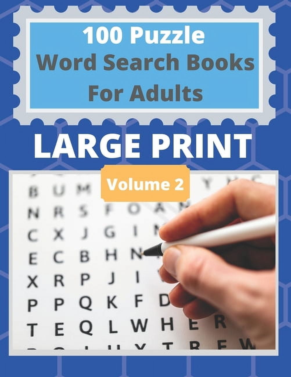 100 Puzzle Word Search Books For Adults Large Print : Easy To Read ...