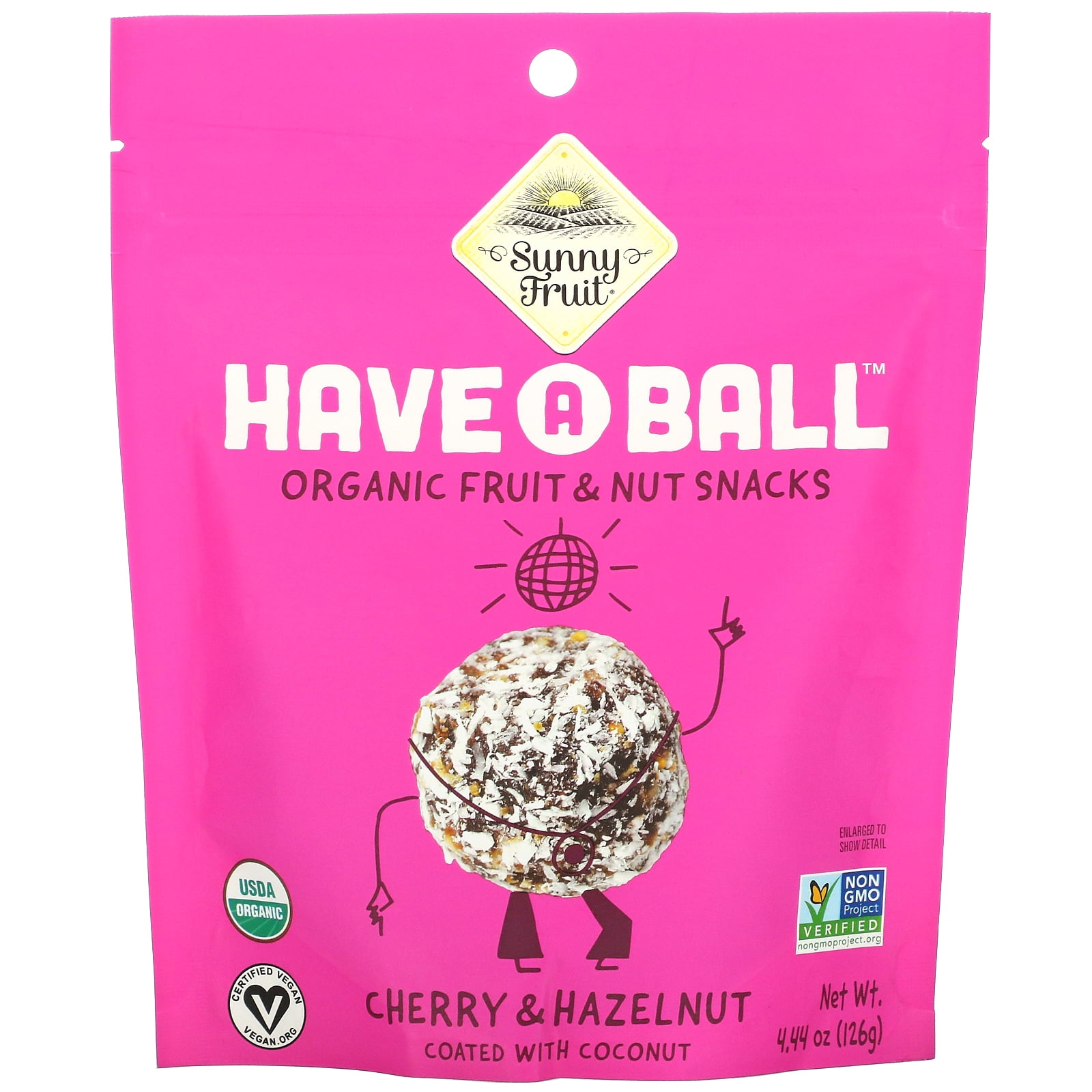 100% RAW Cherry & Hazelnut Balls - Have A Ball (9 Balls) - Whole Food ...