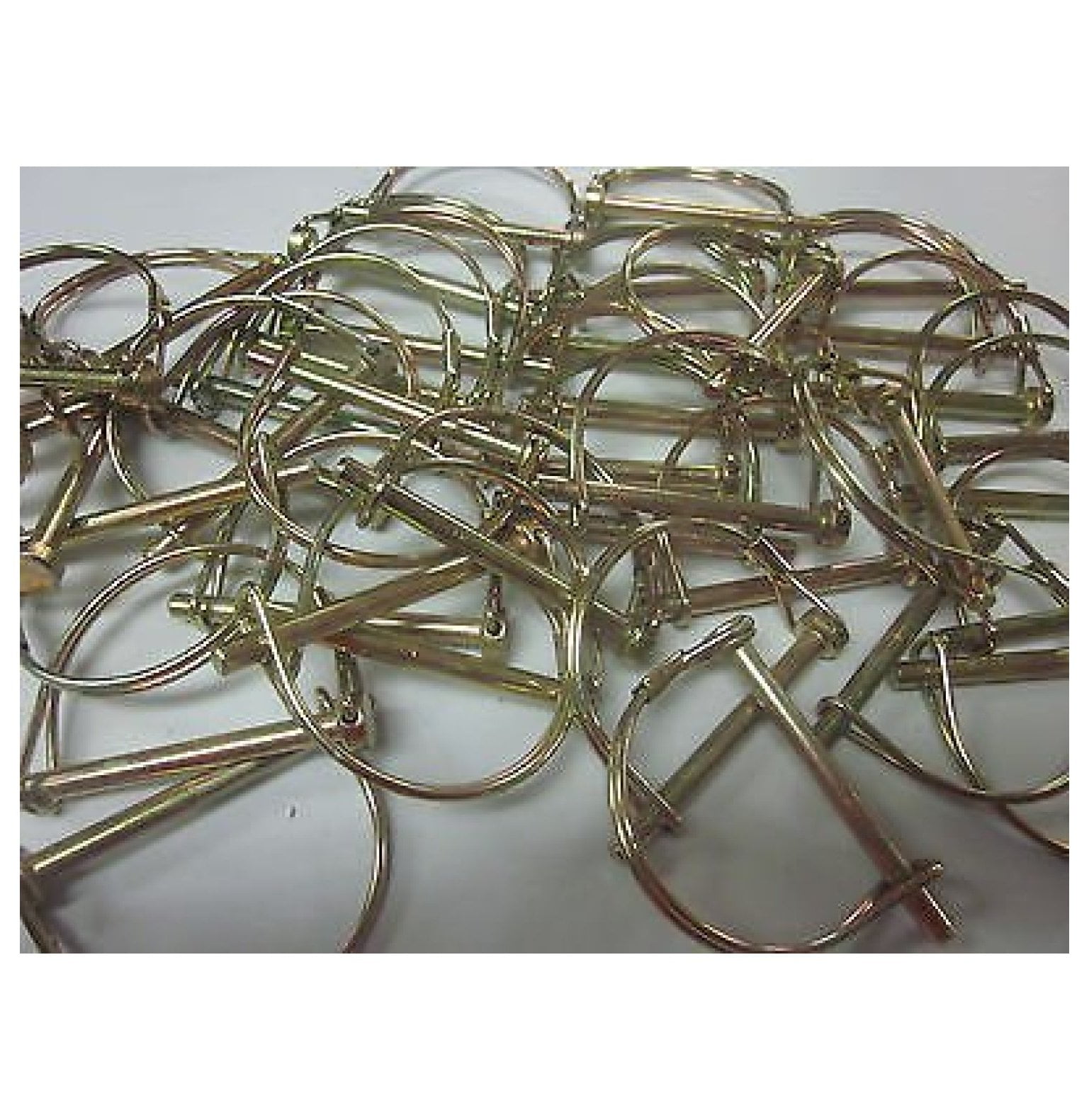 ~100 ~ ROUND 1/4" X 2-3/4" CANOPY PTO PINS AWNING TRAILER HITCH HOOK ...