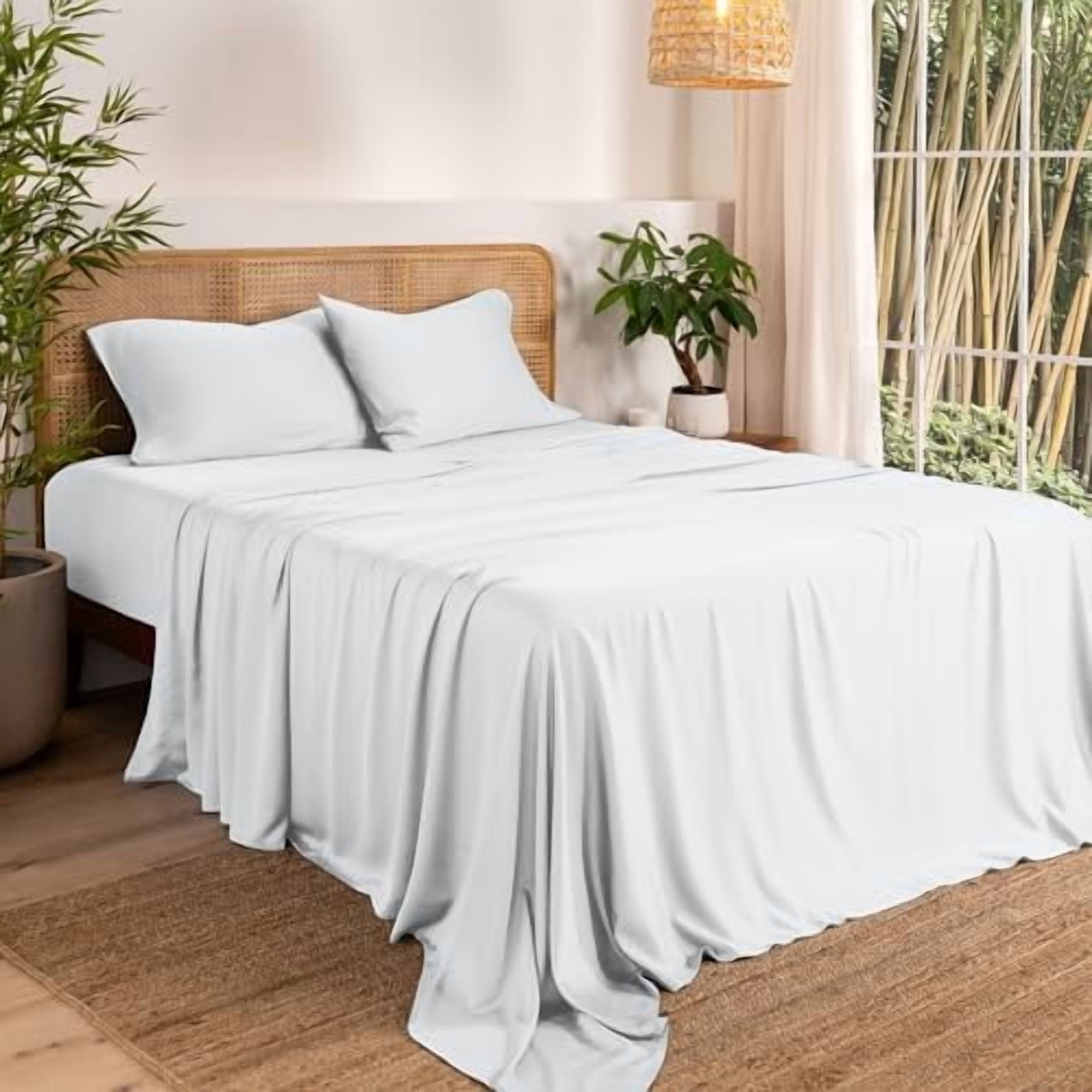 100% Rayon Made from Bamboo Luxury Twin XL Sheet Set - 3 Piece Bedding ...
