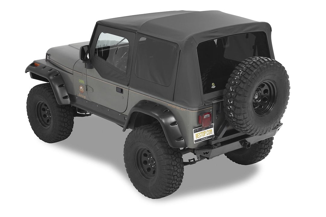 $100 Rebate Available -Bestop 54601-01 Jeep Wrangler with Tinted ...