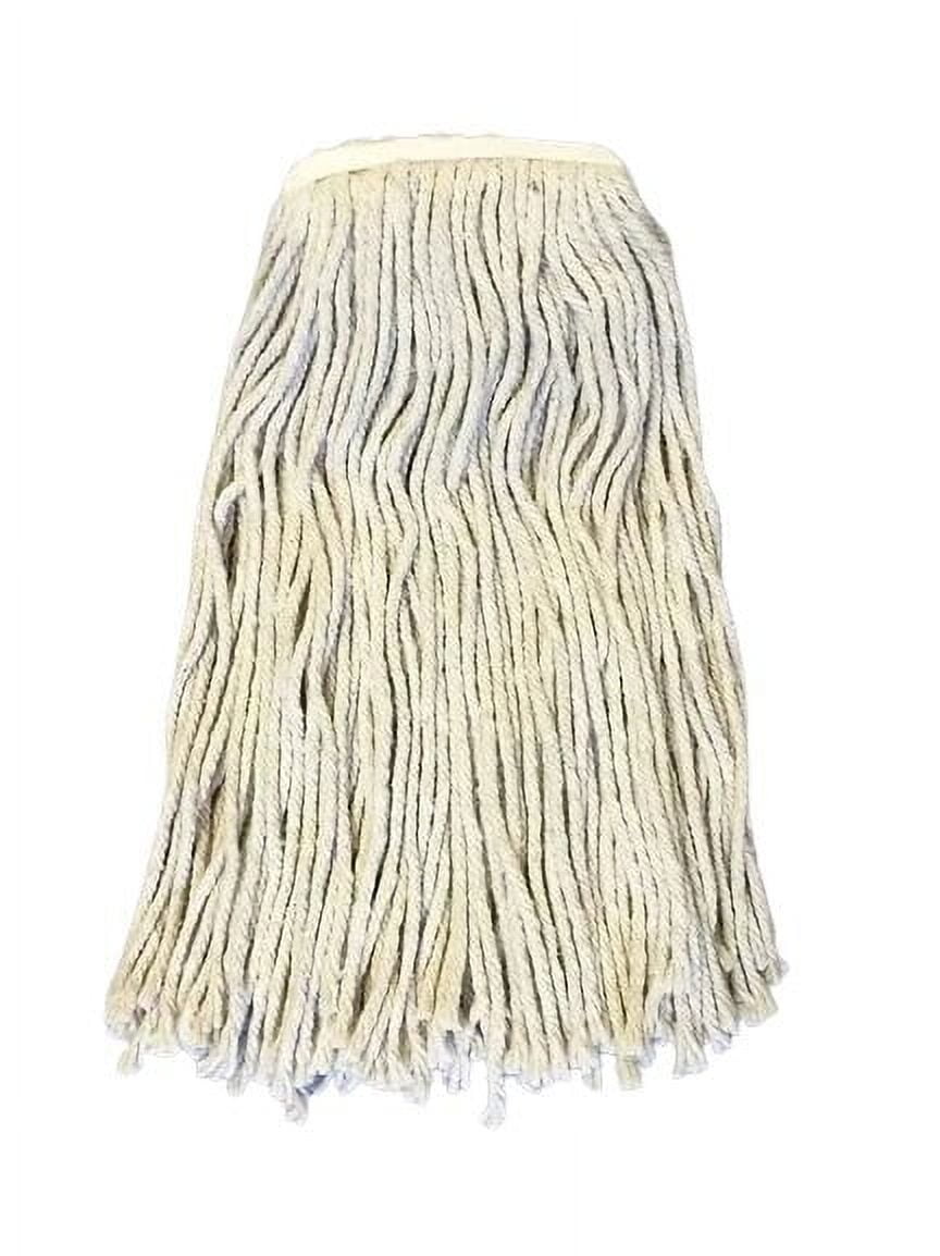 100% Recycled Cotton Economy Saddle Mop - Cut End Style with 4-Ply ...