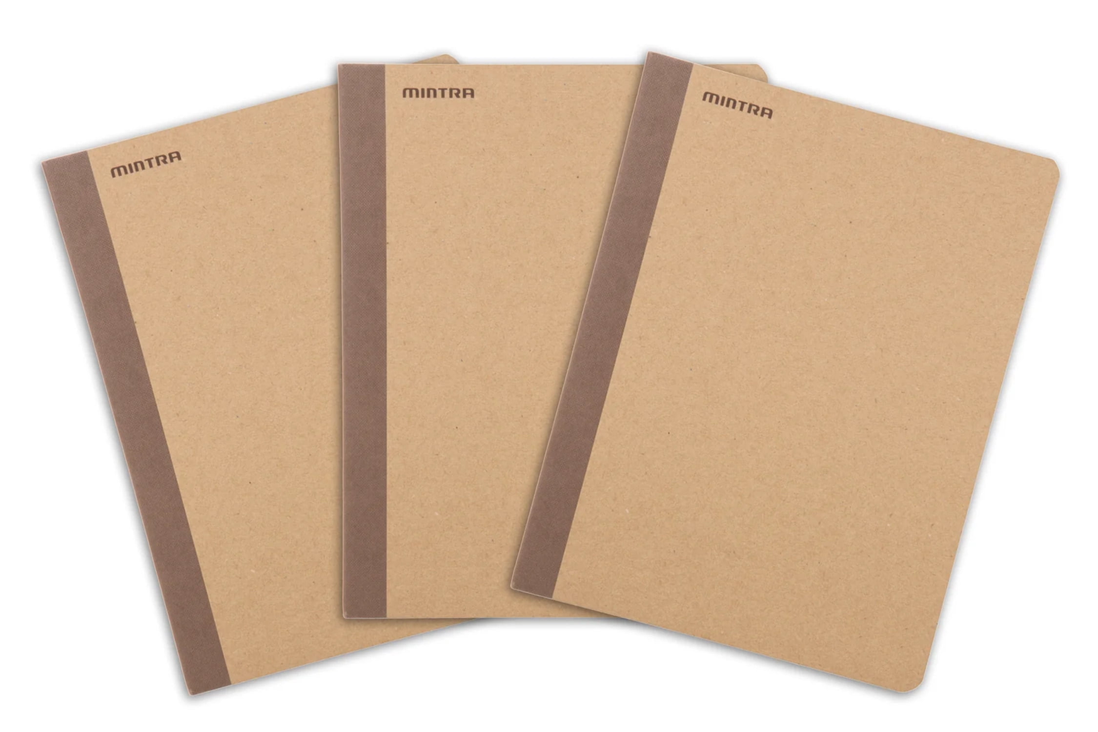 Mintra Products Eco-friendly Notebooks - 100% Recycled Kraft ...
