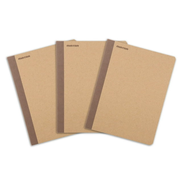 Mintra Products Eco-friendly Notebooks - 100% Recycled Kraft ...