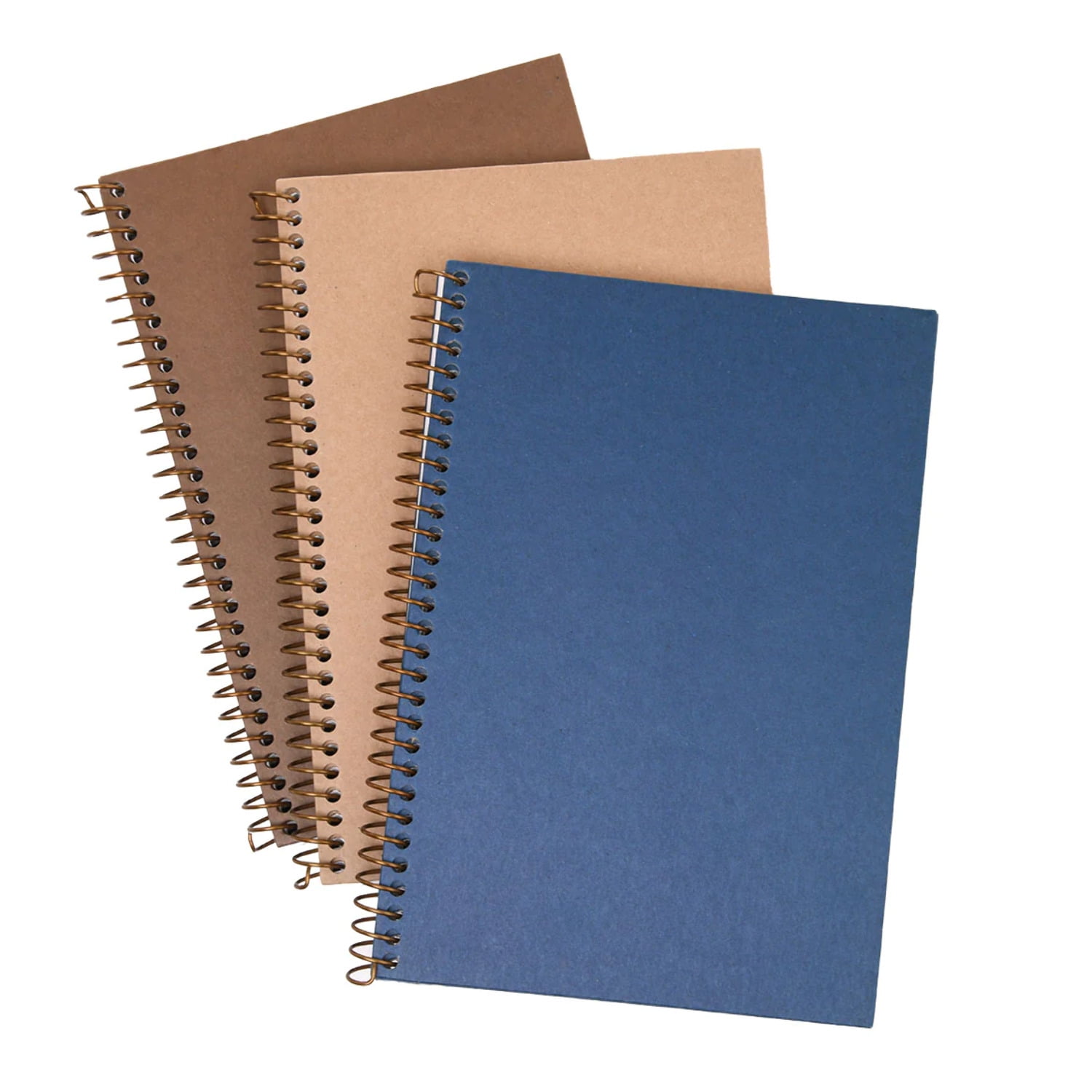 100% Recycled Notebooks Junior (3 Pack) - Solid Set - 6.5in x 9.5in ...