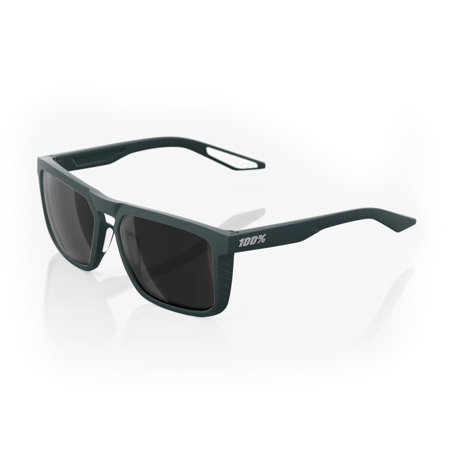 100% Renshaw Sunglasses - Soft Tact Desert Shadow; Black Mirror ...