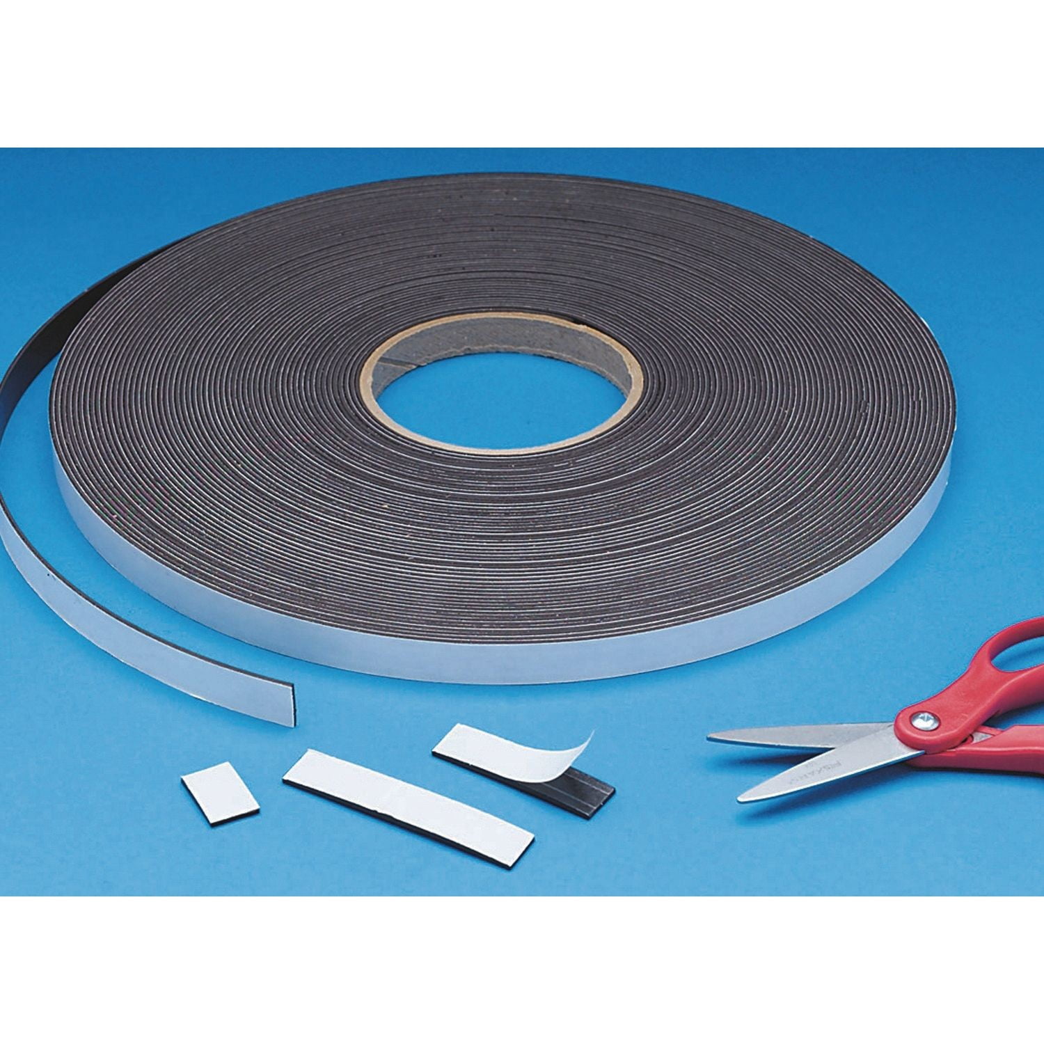 100' Roll Magnetic Strip with Adhesive - Walmart.com