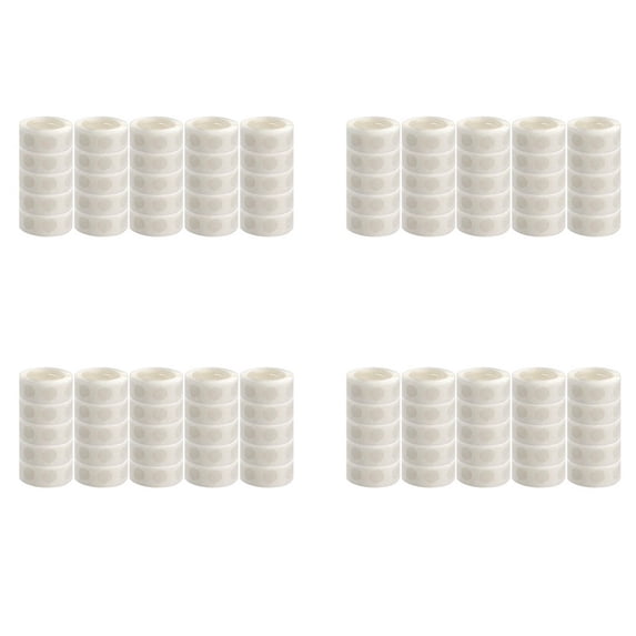 100 Rolls Glue Point Clear Balloon Glue Removable Adhesive Dots Double ...