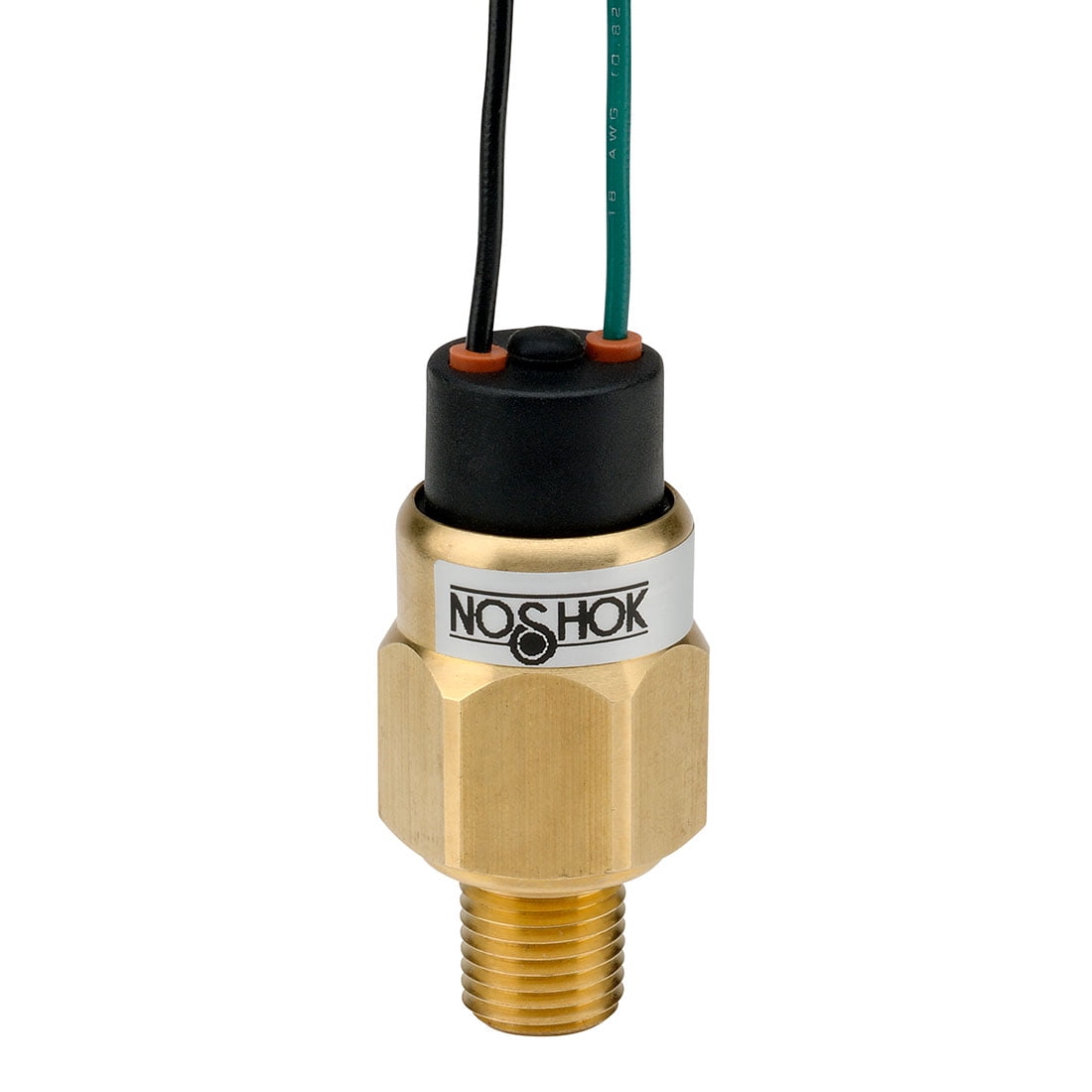 100 Series Mechanical Compact Pressure Switch, Brass Wetted Materials ...