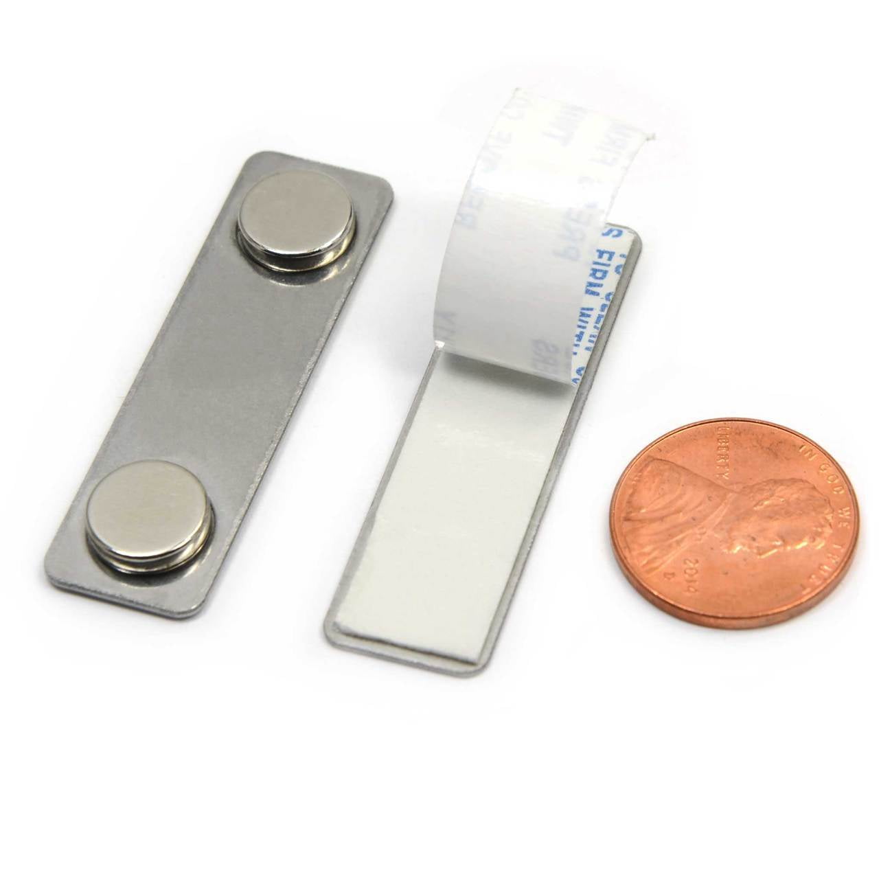 100 Sets CMS Magnetics® 2Mag-1 Magnet Stainless Steel Neodymium Name ...