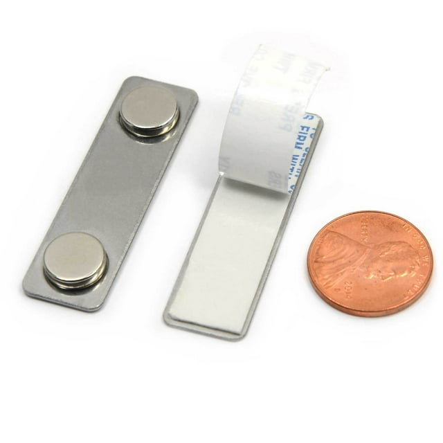 100 Sets CMS Magnetics® 2Mag-1 Magnet Stainless Steel Neodymium Name ...