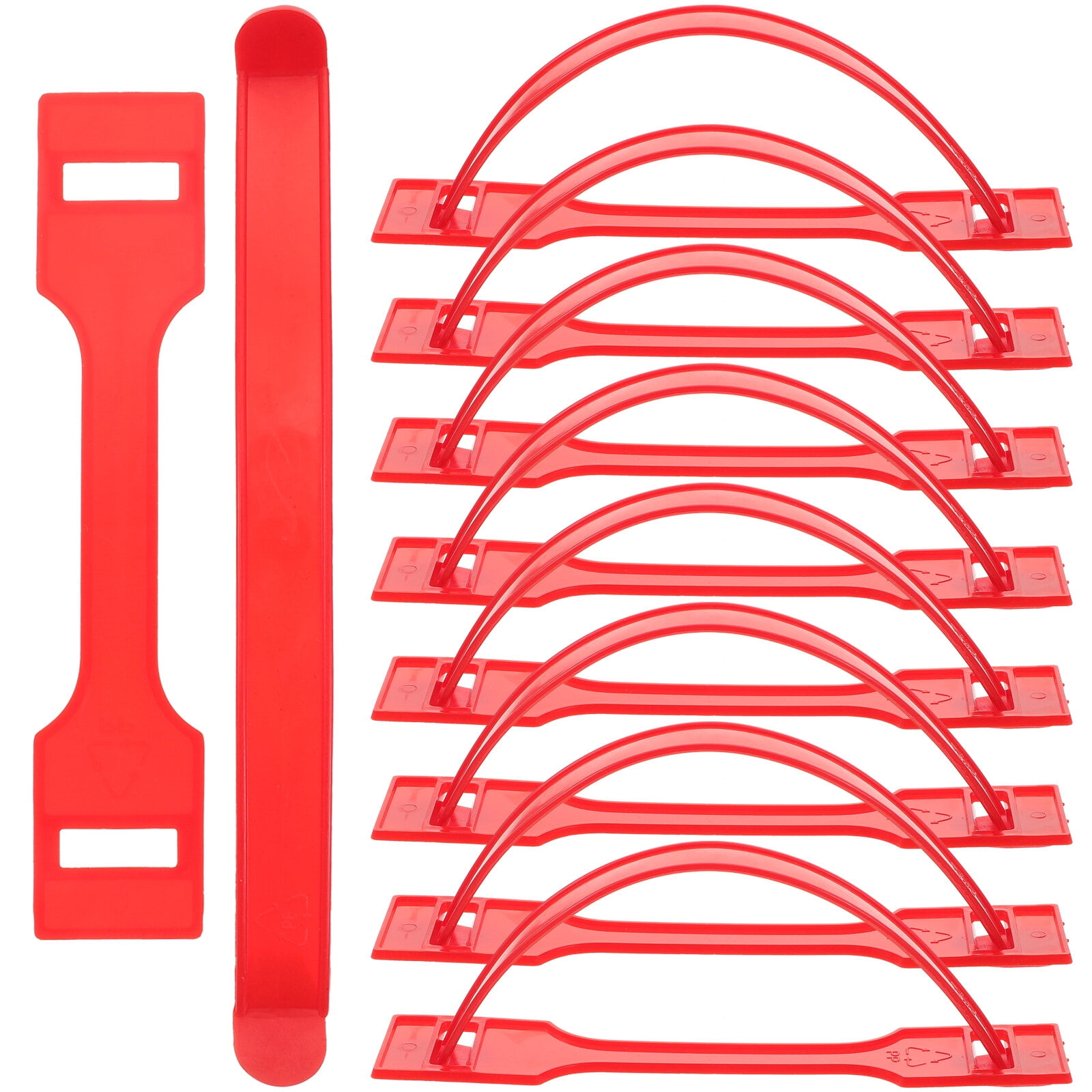 100 Sets Carton Gift Box Handle Groceries Handles Replacement Carrying ...