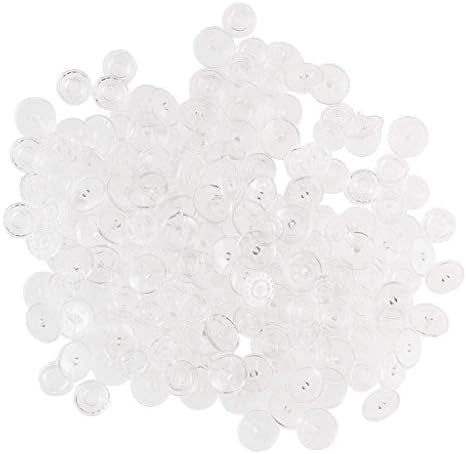 100 Sets Clear KAM Snaps, Size 20 T5 Resin Plastic Snaps Buttons ...