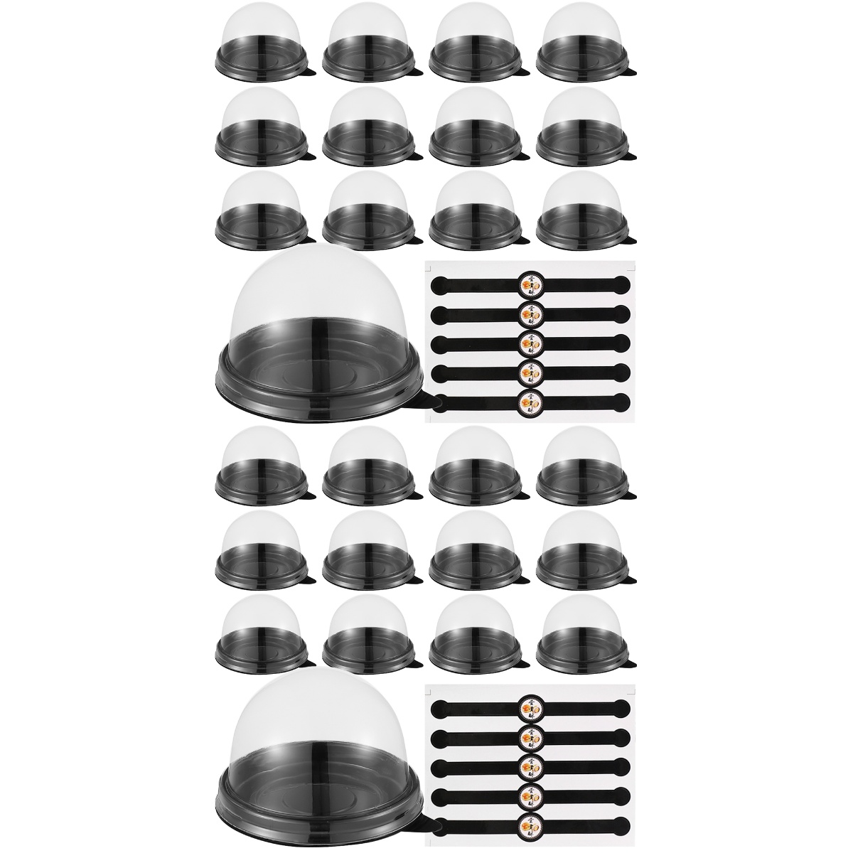 100 Sets Egg Yolk Crisp Packaging Box Wedding Cake Box Boxes for Cakes ...