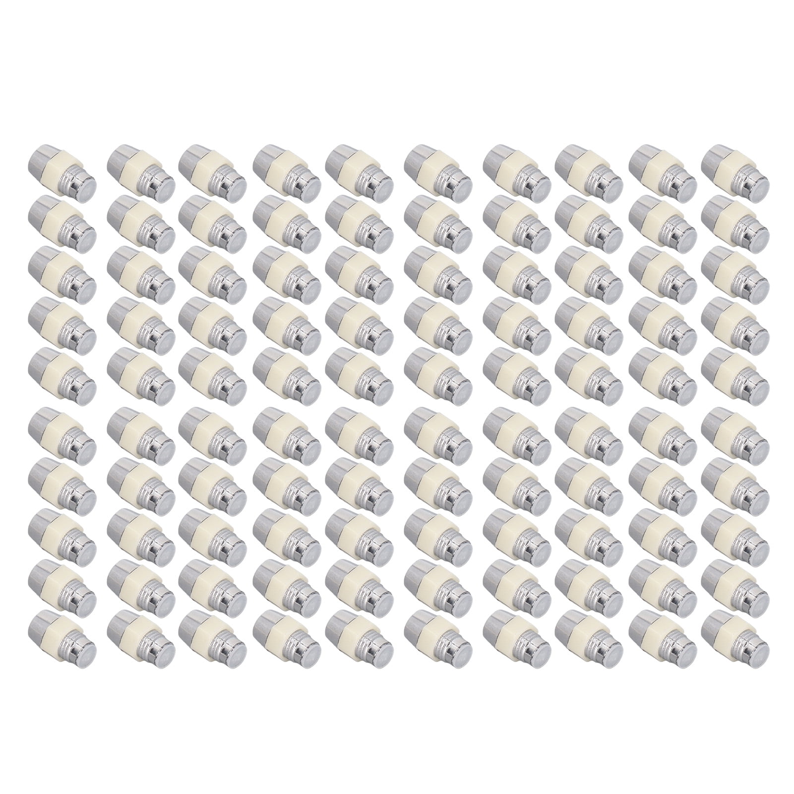 100 Sets LED Holder 5mm Plastic Light Emitting Diode Panel Mount Clip ...