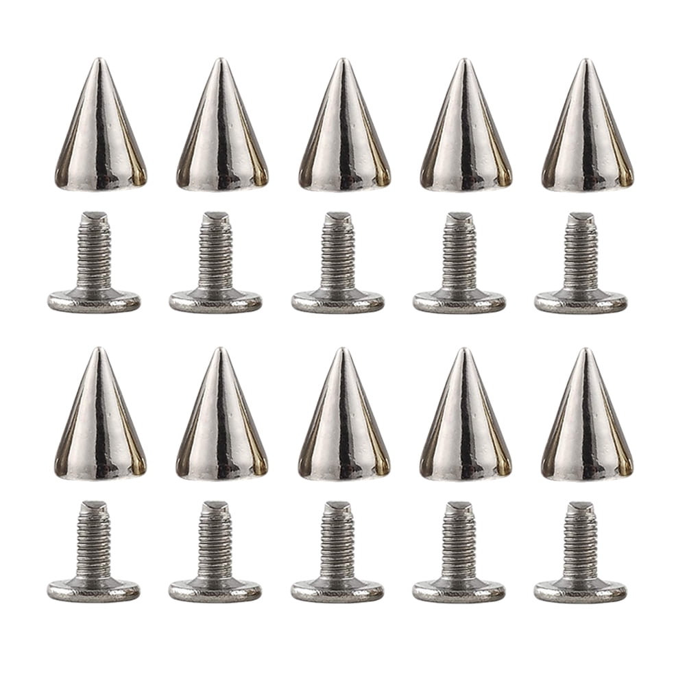 100 Sets Punk Rivets DIY Rivets Cone-shaped Rivets Rivets Metal Craft ...