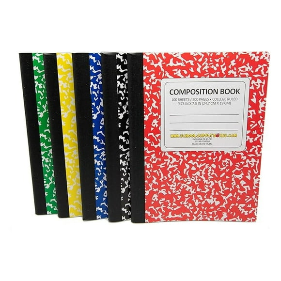 Half Composition Notebooks