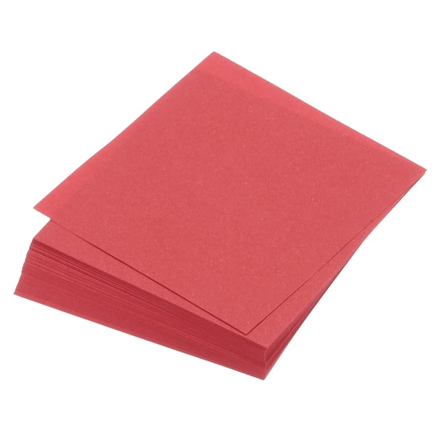 100 Sheet Origami Paper Double Sided Bright Red 3x3 Inch Square Sheet ...