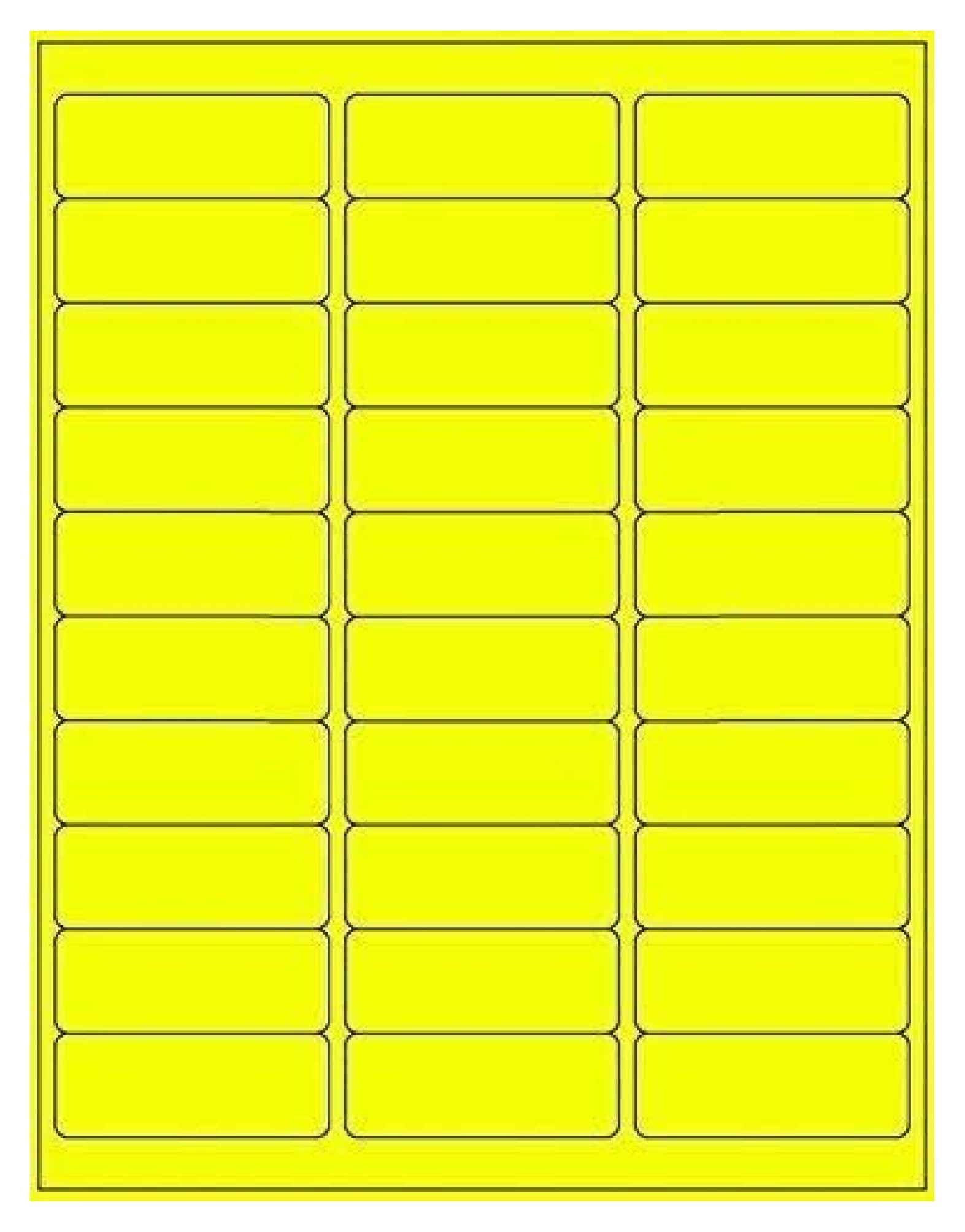 100 Sheets / 3000 FBA and Word Compatible Size Address Labels 30UP 2. ...
