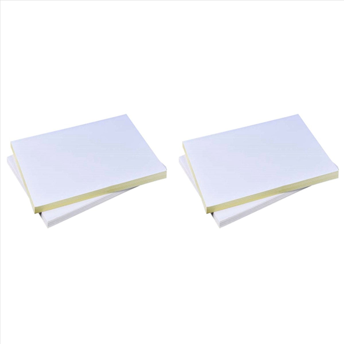 100 Sheets A4 White Self Adhesive Waterproof Sticker Label Matte Paper ...