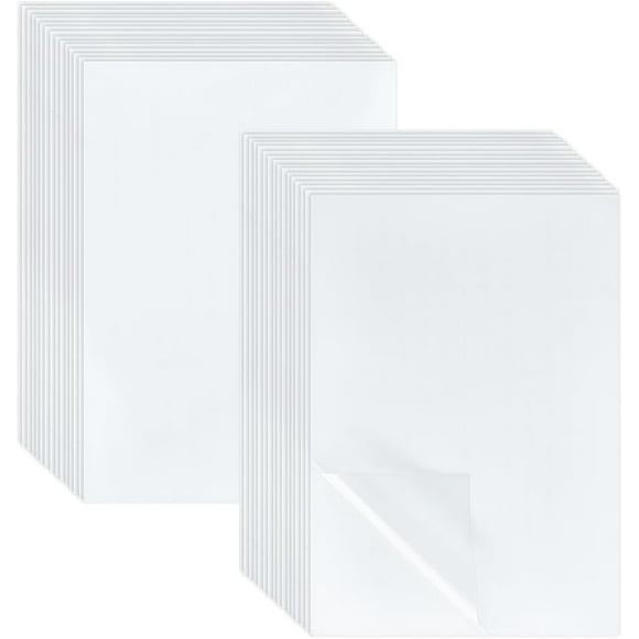 Matte Laminated Paper and Laminating Supplies for Office Projects