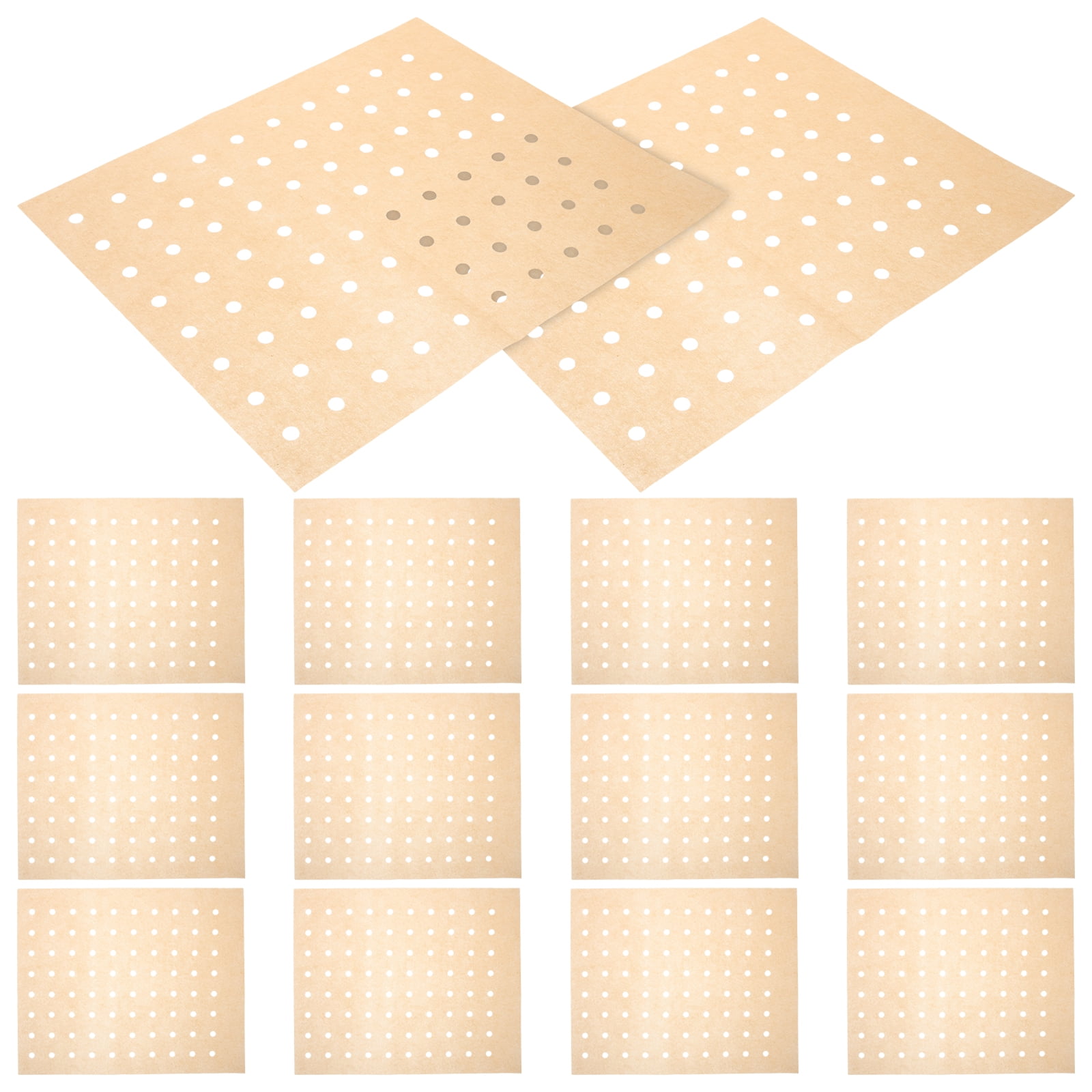 100 Sheets Baking Paper Paper Plates Air Fryer Paper Liner Air Fryer ...